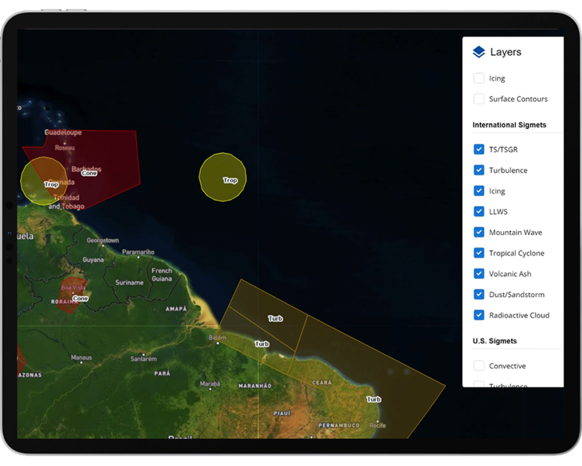 Global Aviation Weather, Pilot Weather, Preflight Weather | Universal ...