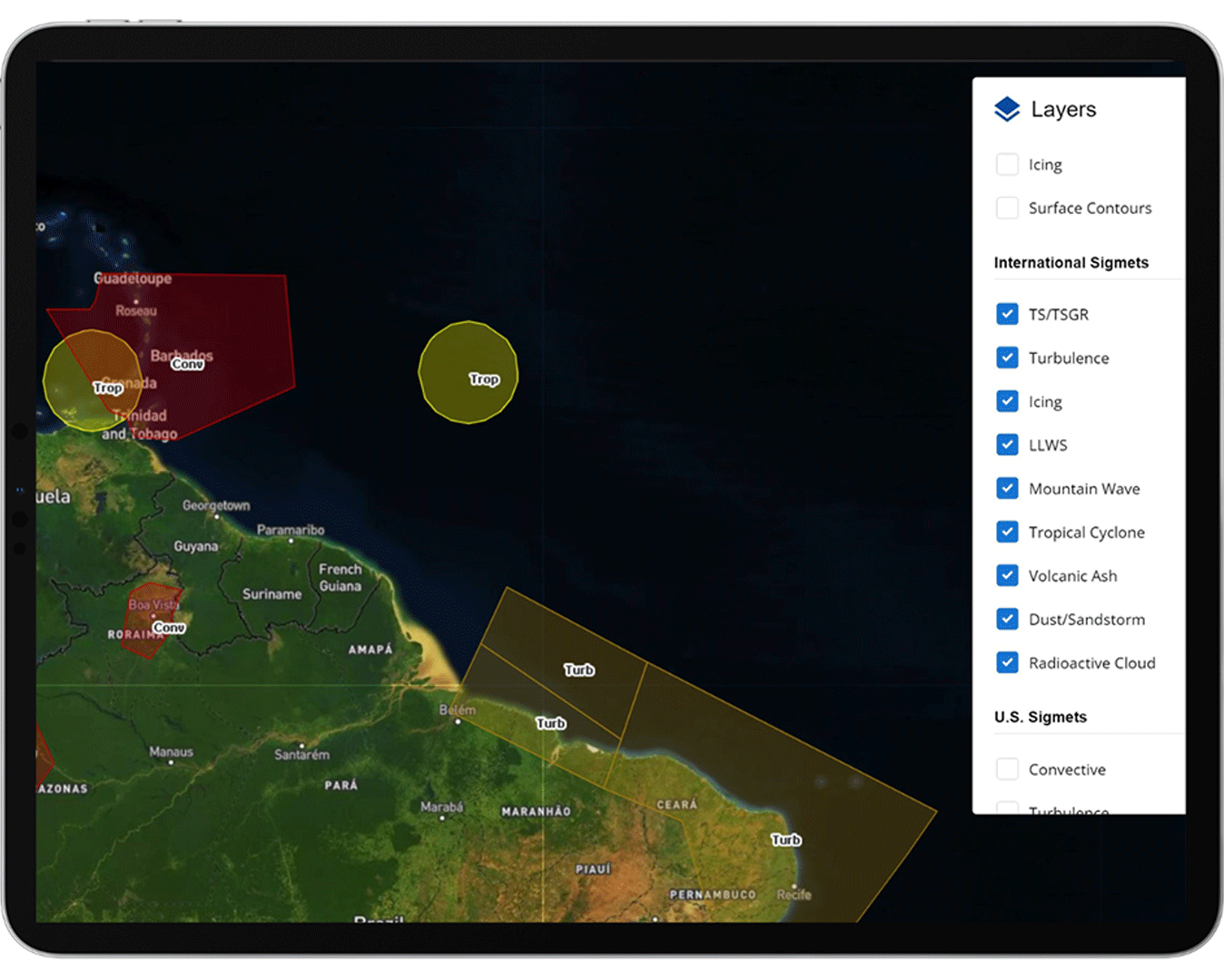 Global Aviation Weather, Pilot Weather, Preflight Weather | Universal ...