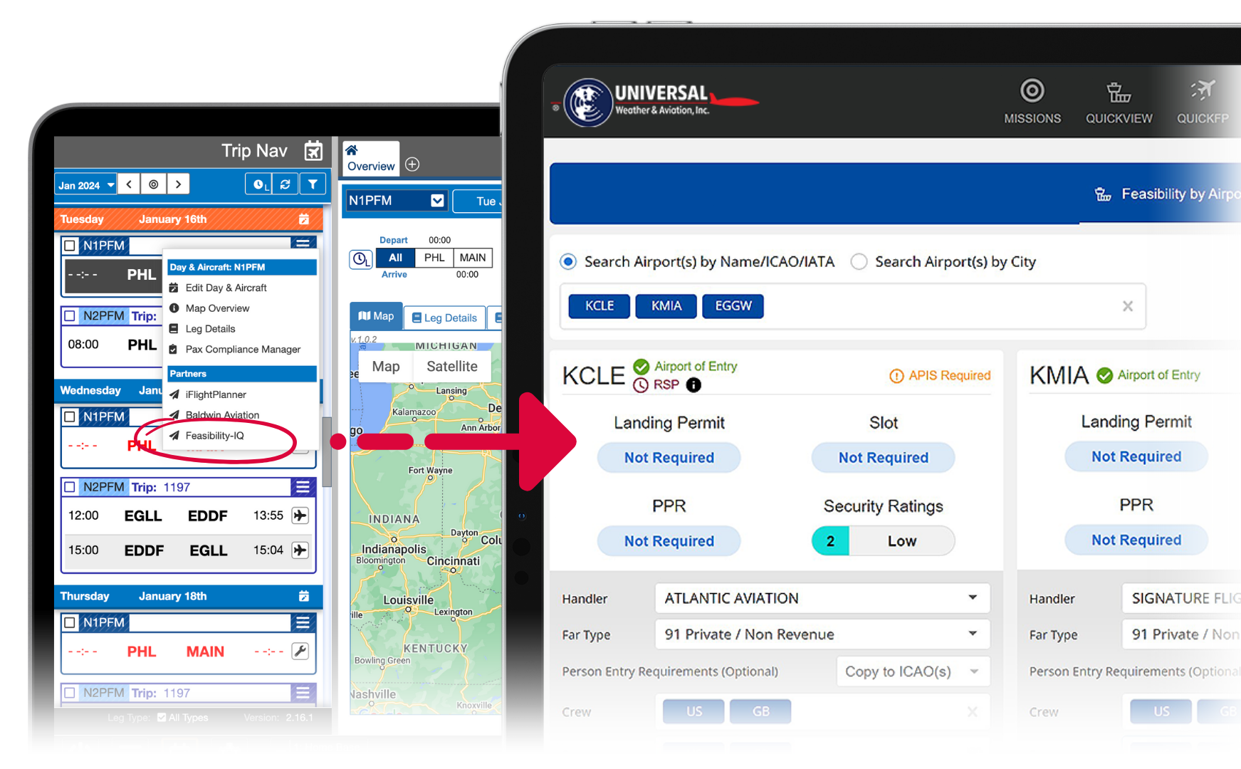 Integration with PFM Scheduling Software | Universal