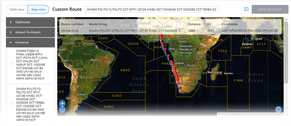 Overflight & Landing Permit Requirements in Feasibility-IQ